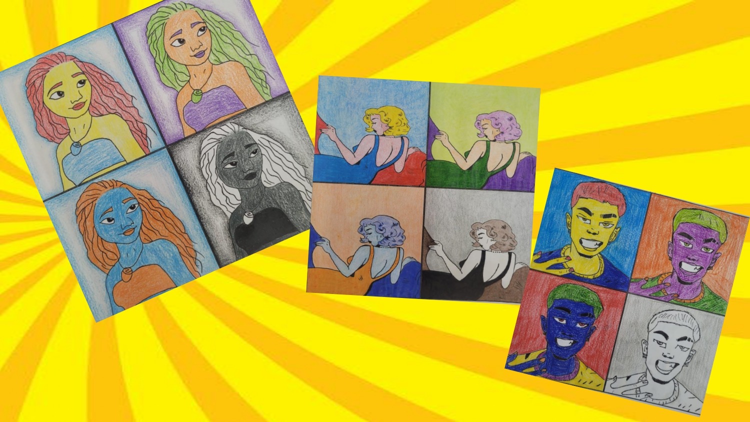 Trabalhos de Arte - quatro propostras criativas - Colégio Jardim São Paulo